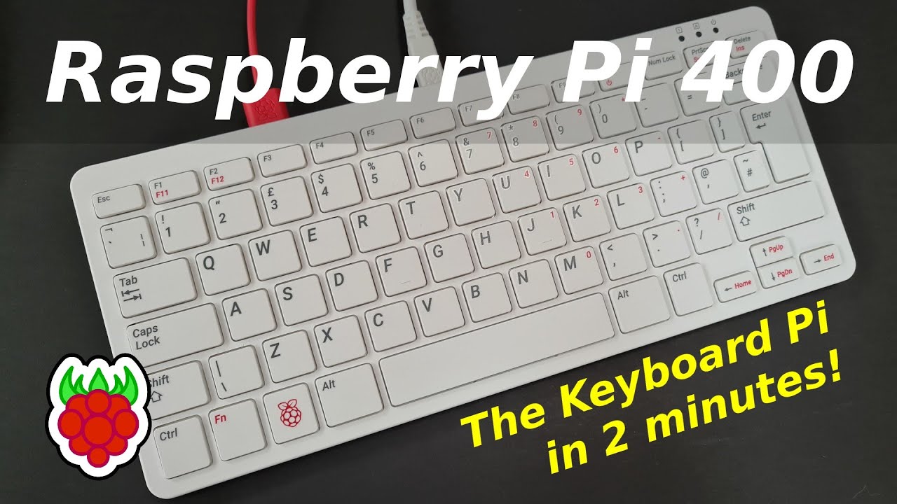 Raspberry Pi 400 Quick Look - YouTube