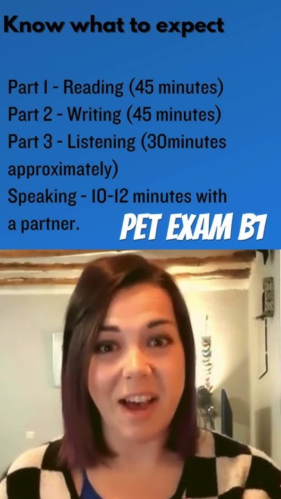 PET Exam B1 - How long is each part of the Cambridge Exam? - YouTube