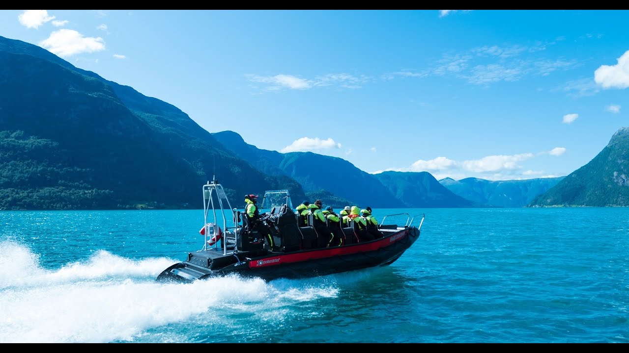 Fjord RIB Adventure + Waterfall Hike - YouTube