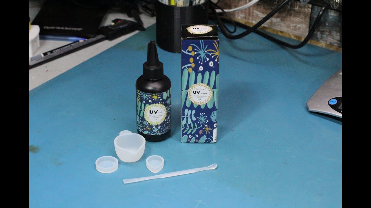 Crystal Clear Hard UV Resin Ultraviolet Fast Curing Resin*review* - YouTube