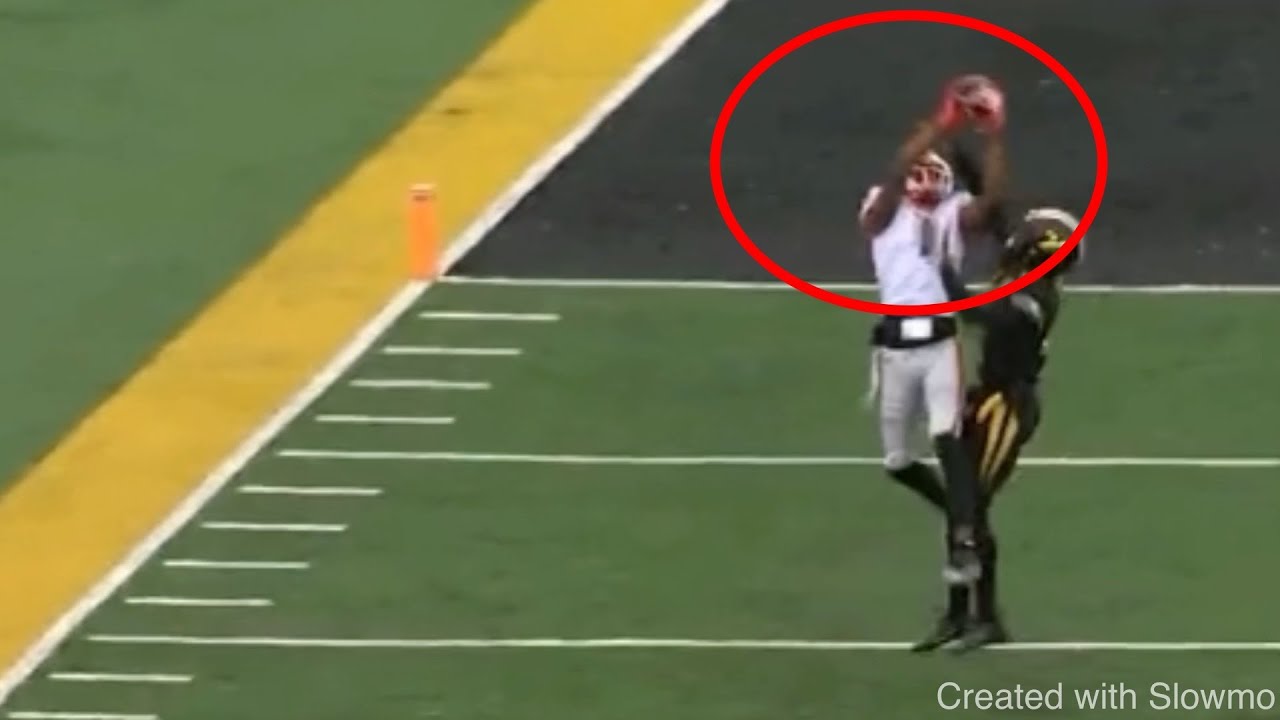 Watch This To Never Drop A Pass… - YouTube