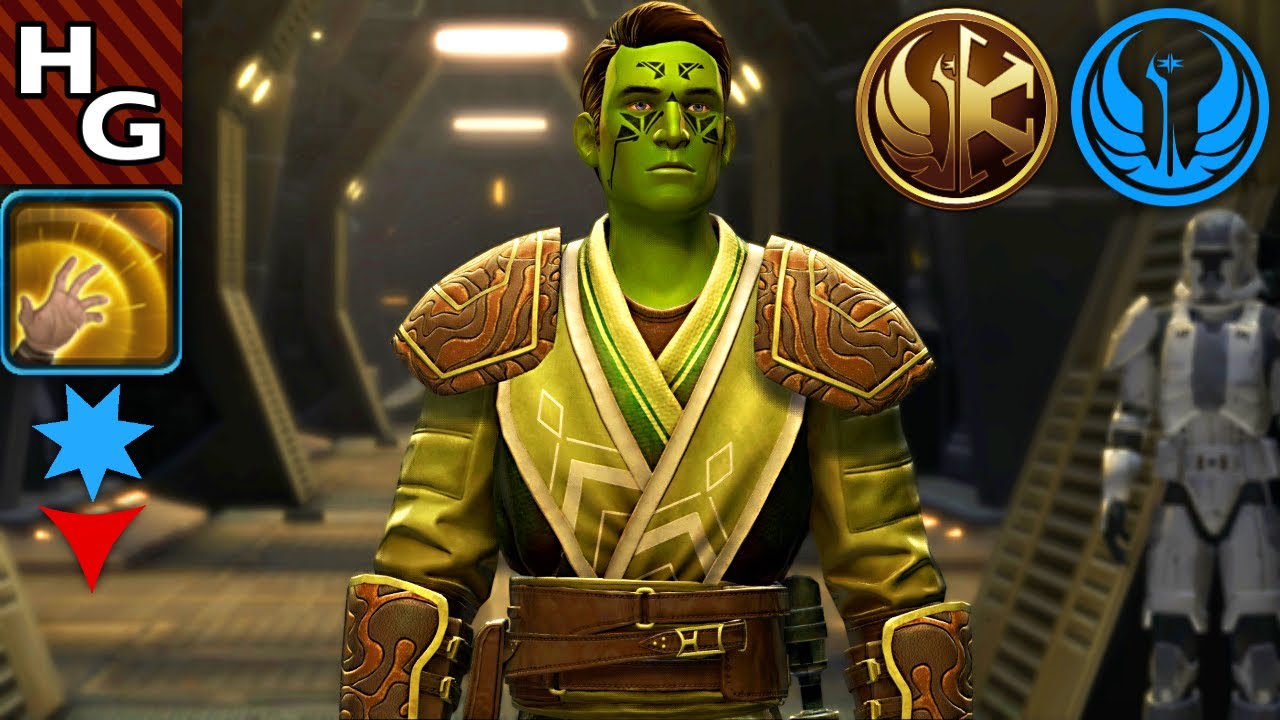 SWTOR Pinnacles of Power Jedi Consular [Male] - YouTube