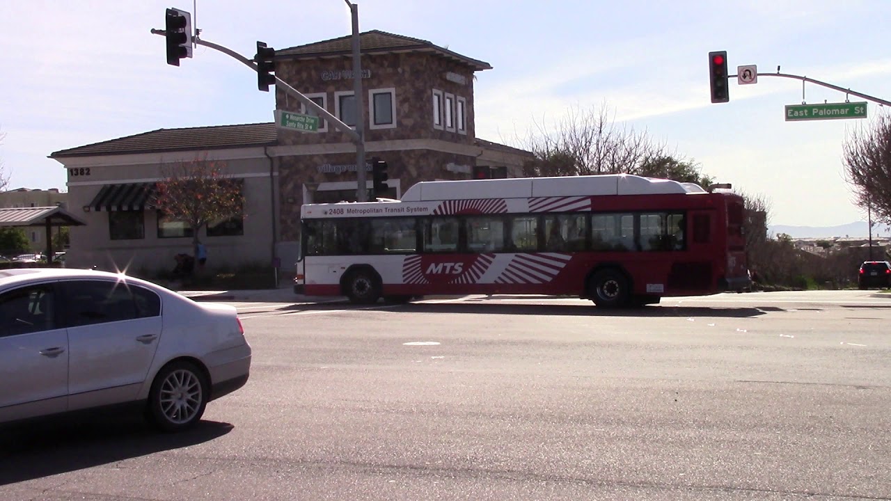 MTS Bus - Gillig Advantage Route 712 #2408 - YouTube