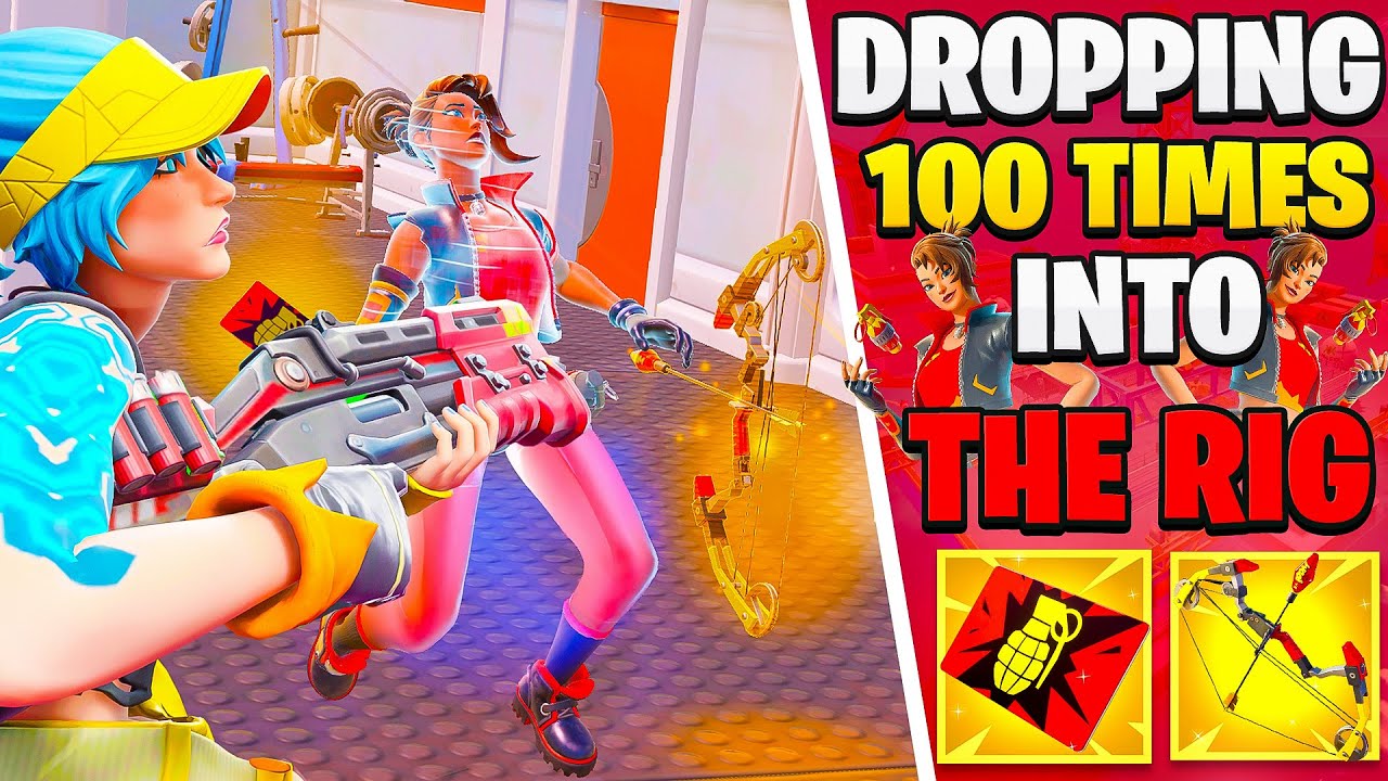 100 Drops - The Rig (OG Fortnite) - YouTube