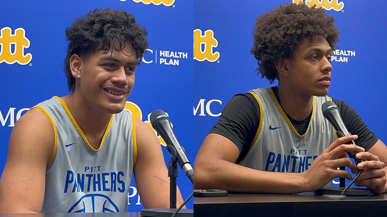 Pitt hoops: Roman Siulepa and Brandin Cummings | Pitt basketball on ...