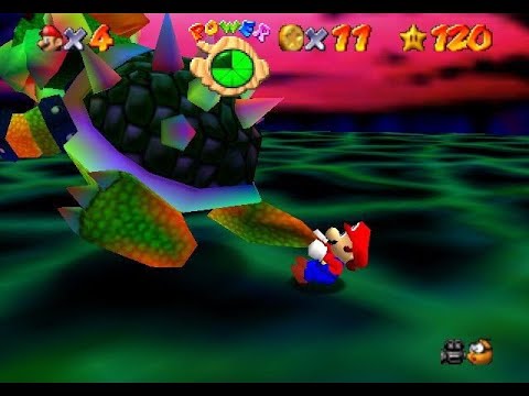 Super Mario 64 Final Bowser Fight - YouTube