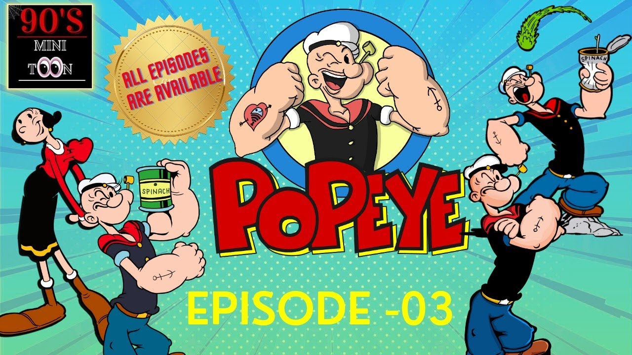 Popeye the sailor 1933 | Patriotic Popeye | Ep3 |90sMiniToon |#popeye # ...