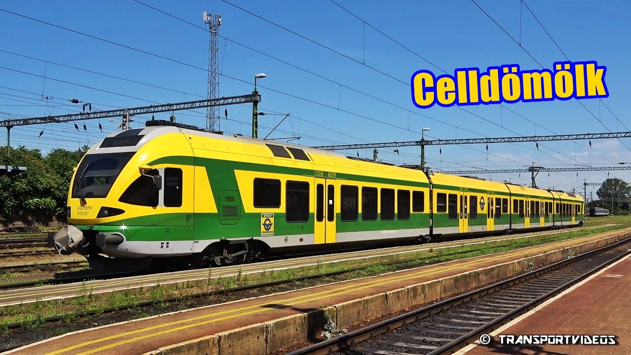 2024.06.23. - GYSEV-es Stadler FLIRT motorvonat (415 501) Celldömölkön ...