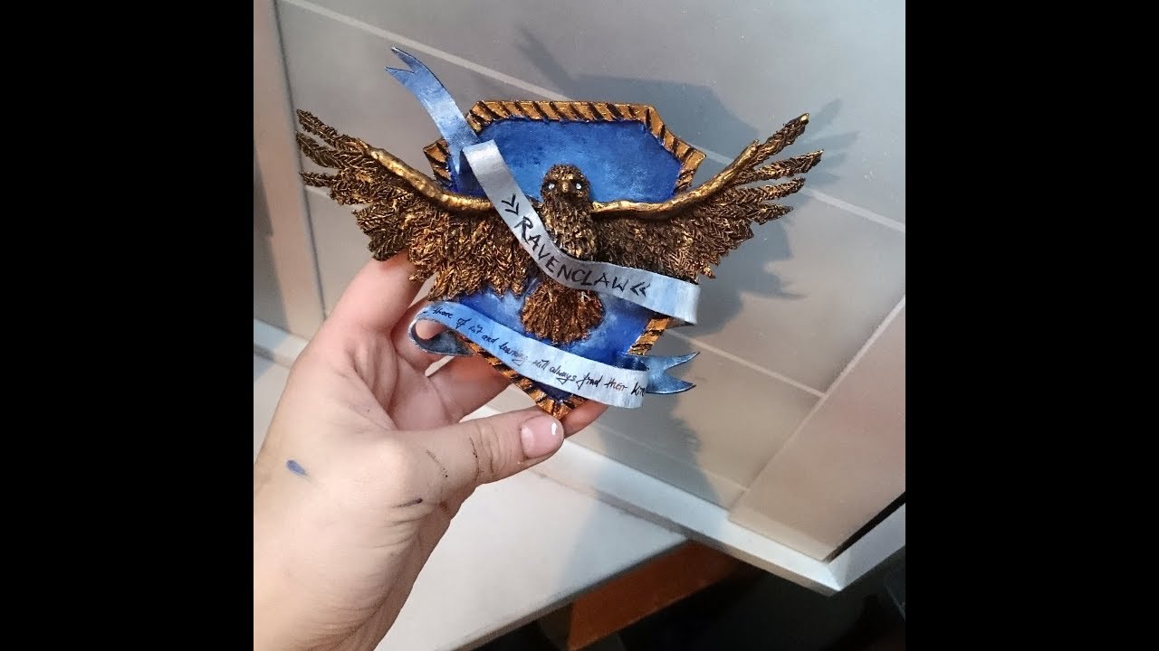 Ravenclaw Crest - Making Of - YouTube
