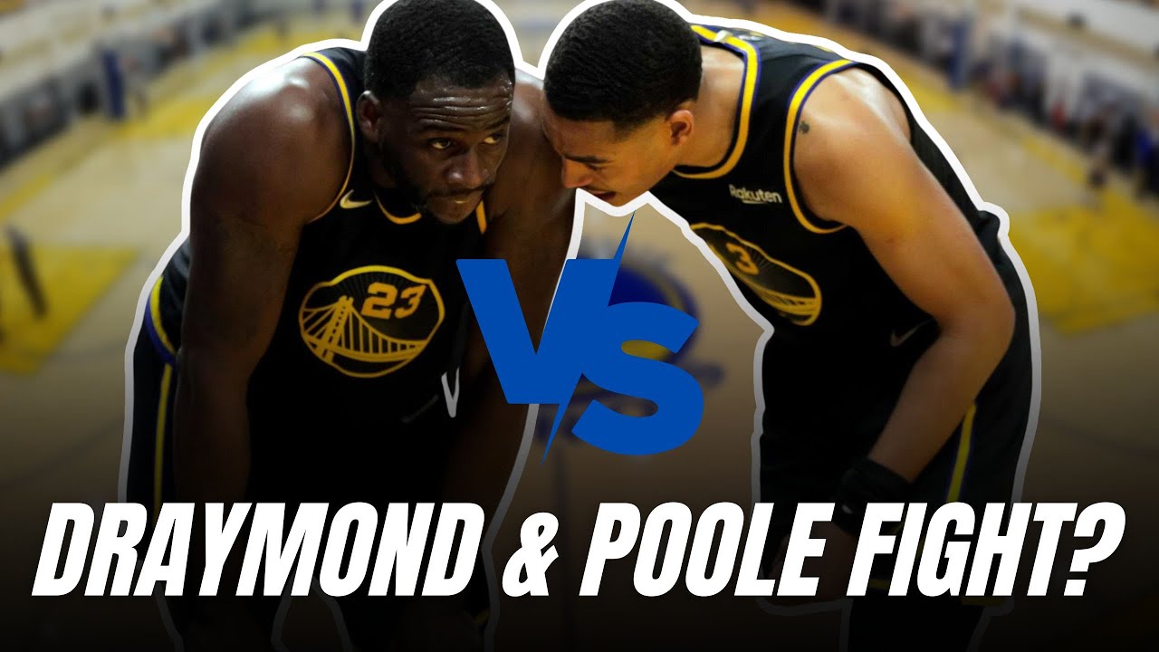 Reaction to Draymond Green fighting Jordan Poole at practice - YouTube