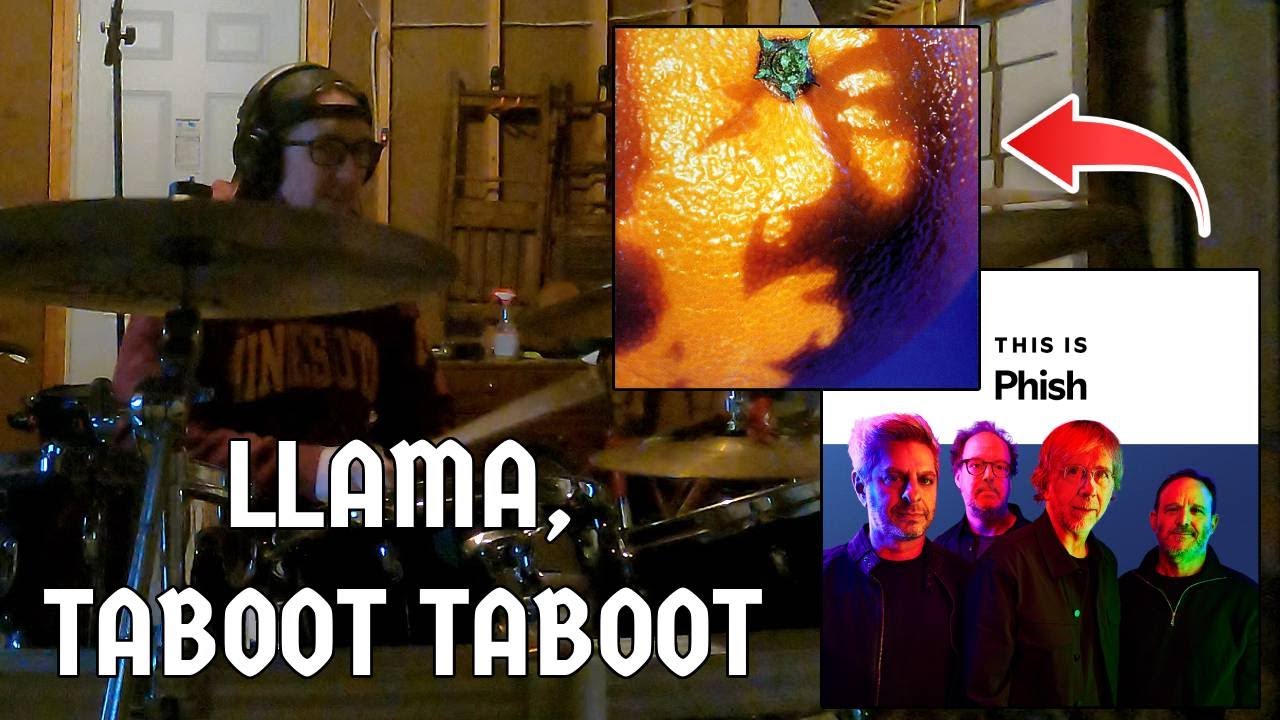 Llama - Phish (Drum Cover) - YouTube