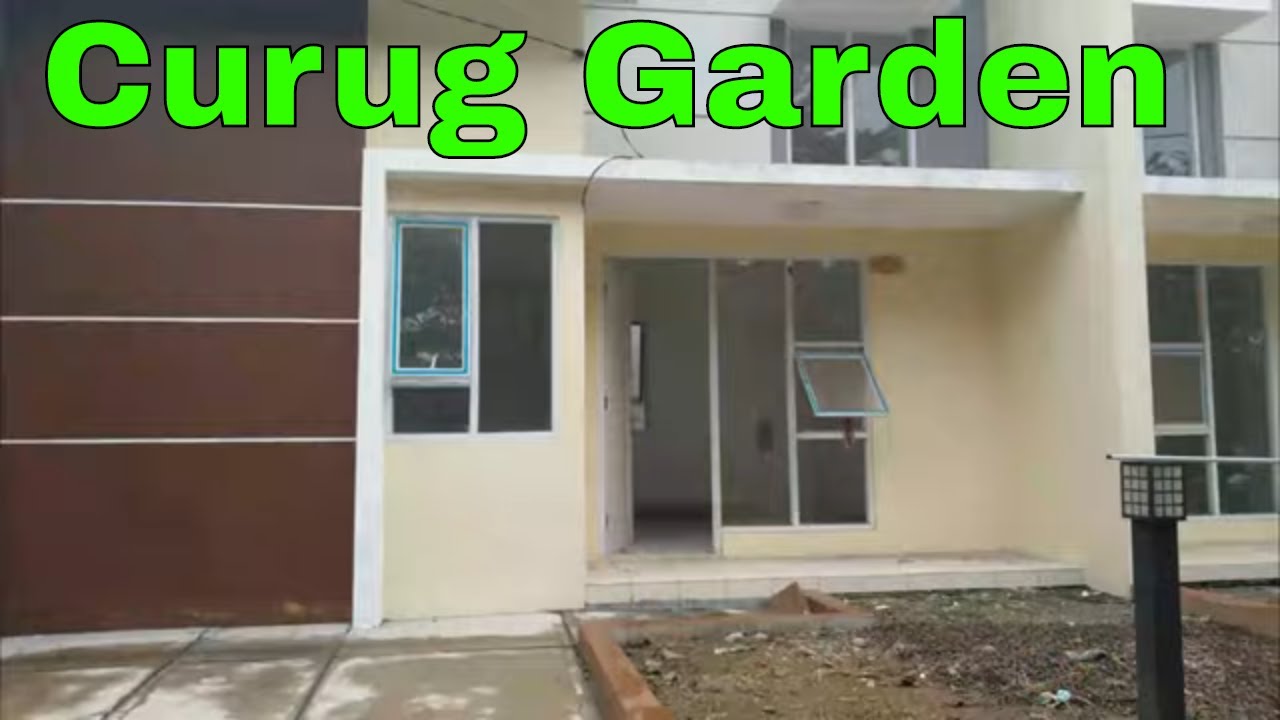 Curug Garden - Rumah Siap Huni di Curug Tangerang - YouTube