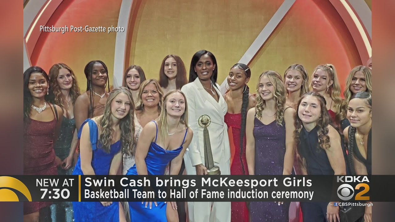 Swin Cash brings McKeesport girls basketball team to Hall of Fame ...
