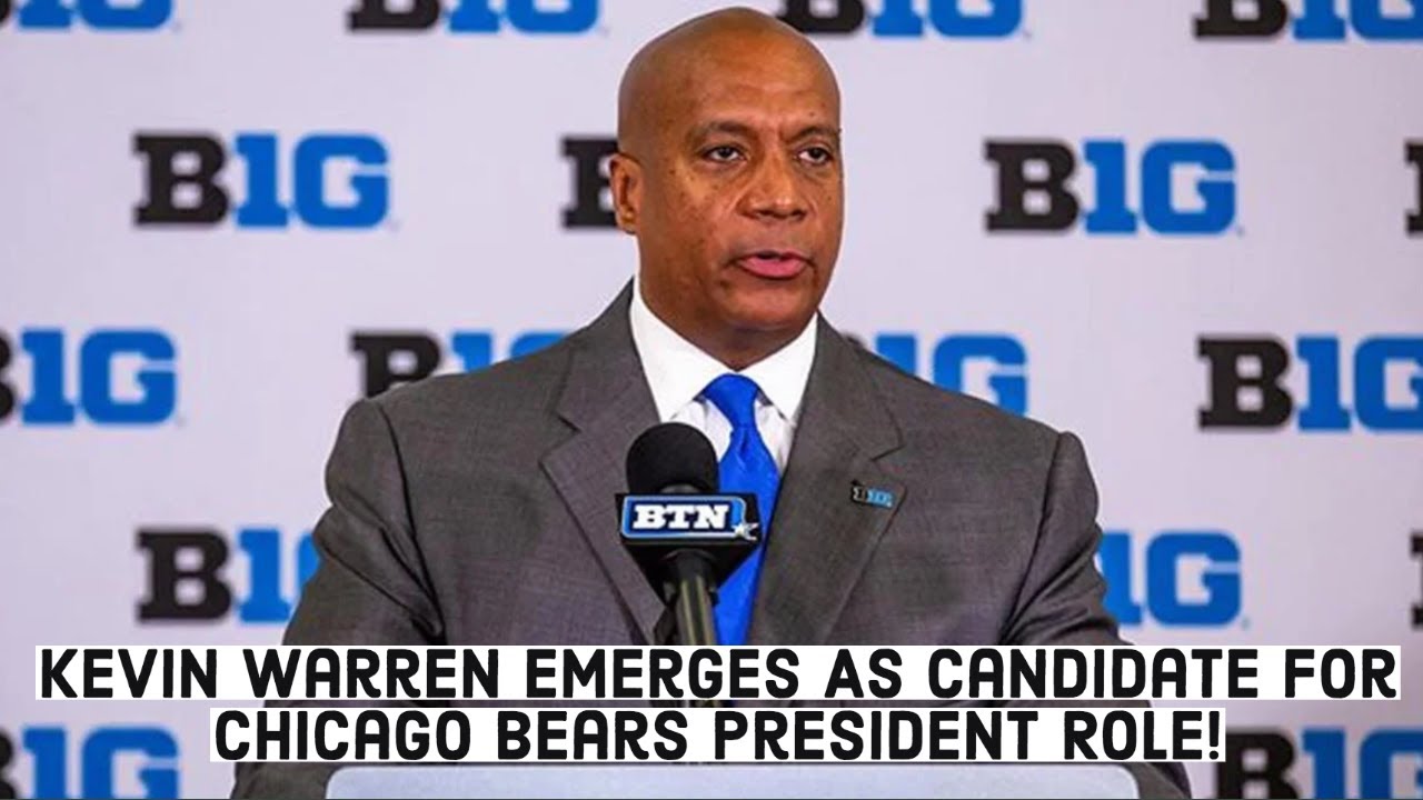 Big 10 Commissioner Kevin Warren Emerges As Candidate For Next Chicago ...
