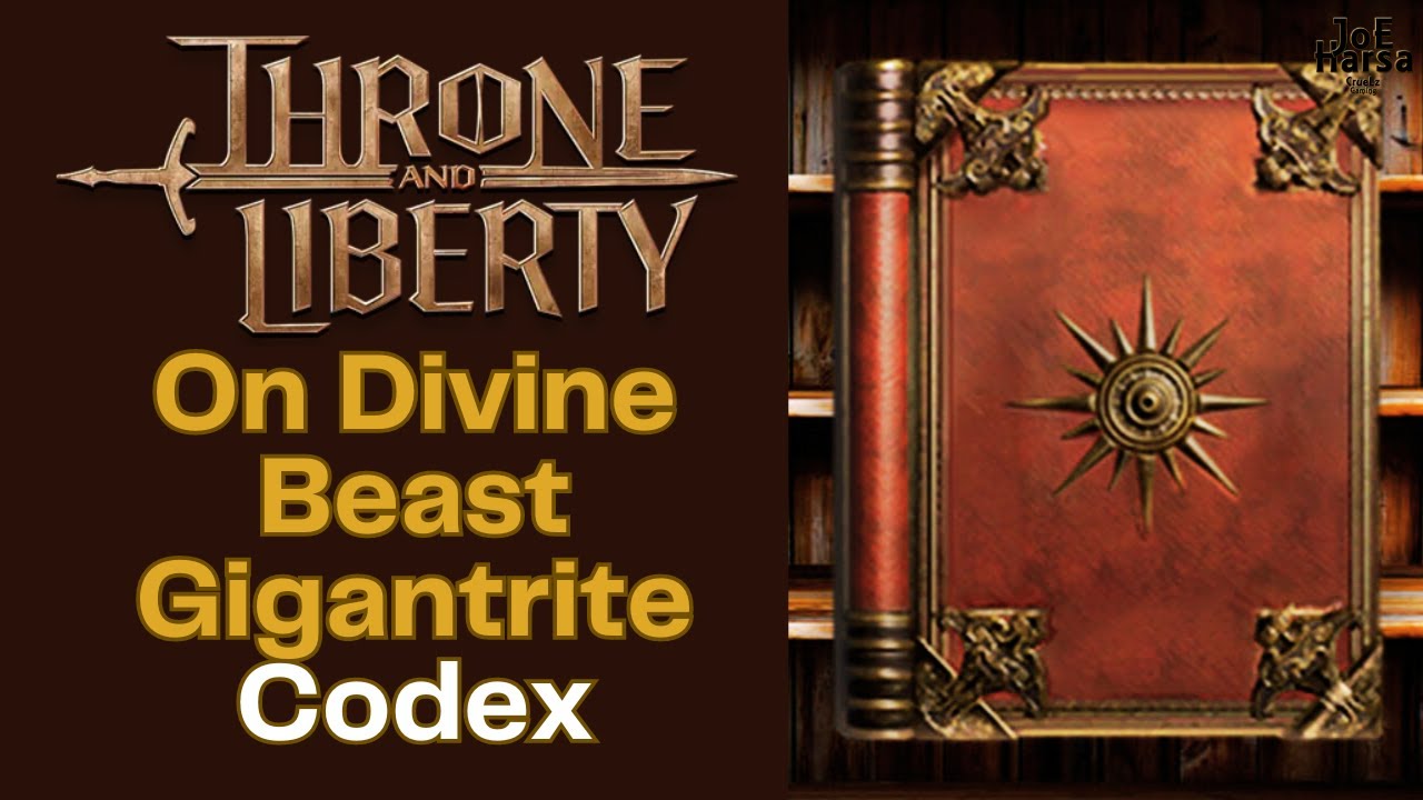 On Divine Beast Gigantrite Throne and Liberty Codex Collection - YouTube