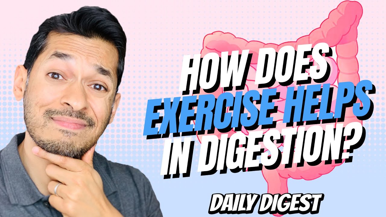 How Does Exercise Helps In Digestion? - YouTube
