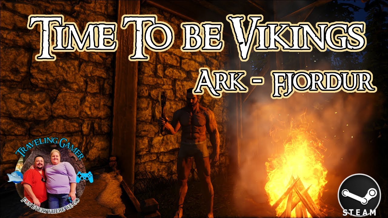 Time for a Viking Adventure!!!!!! Ark Survival Evolved Fjordur - YouTube