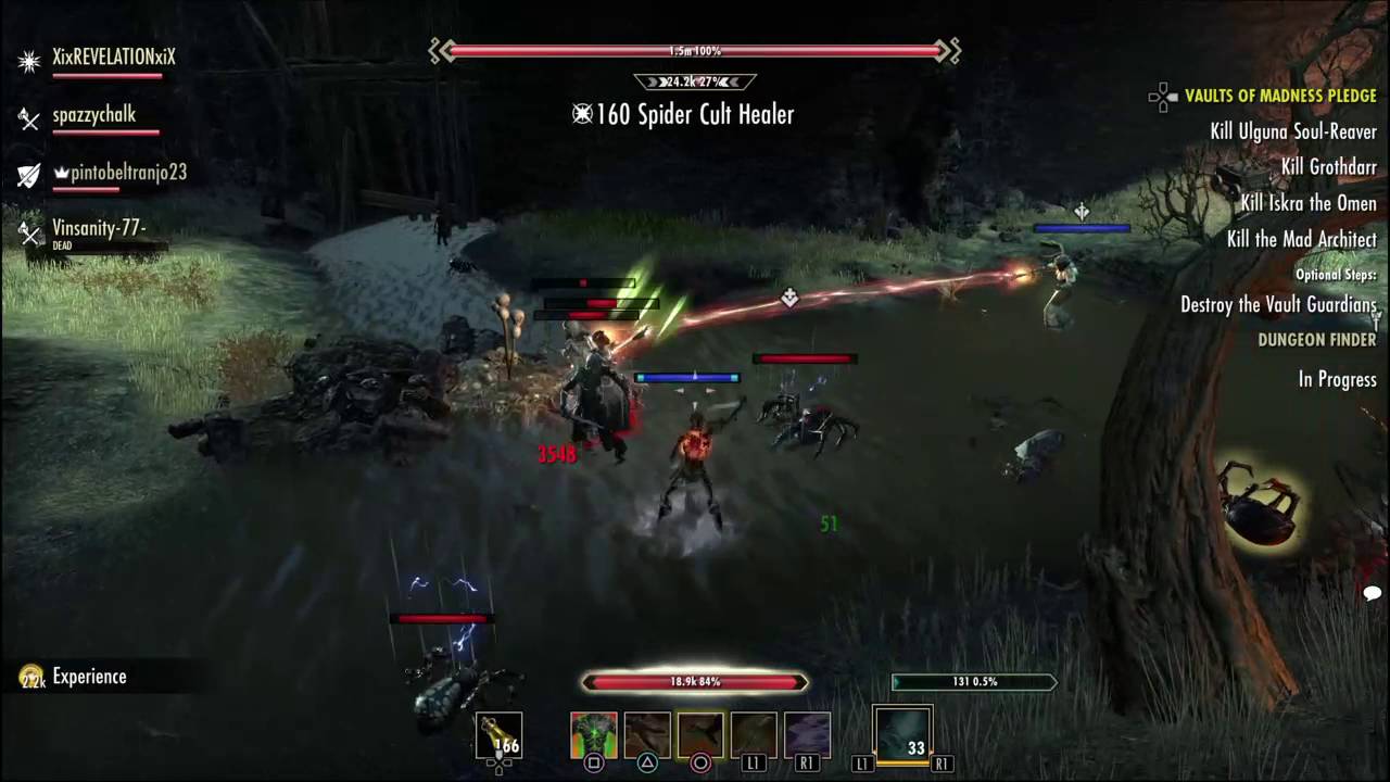 #ESO trash random group Fungal Grotto - YouTube