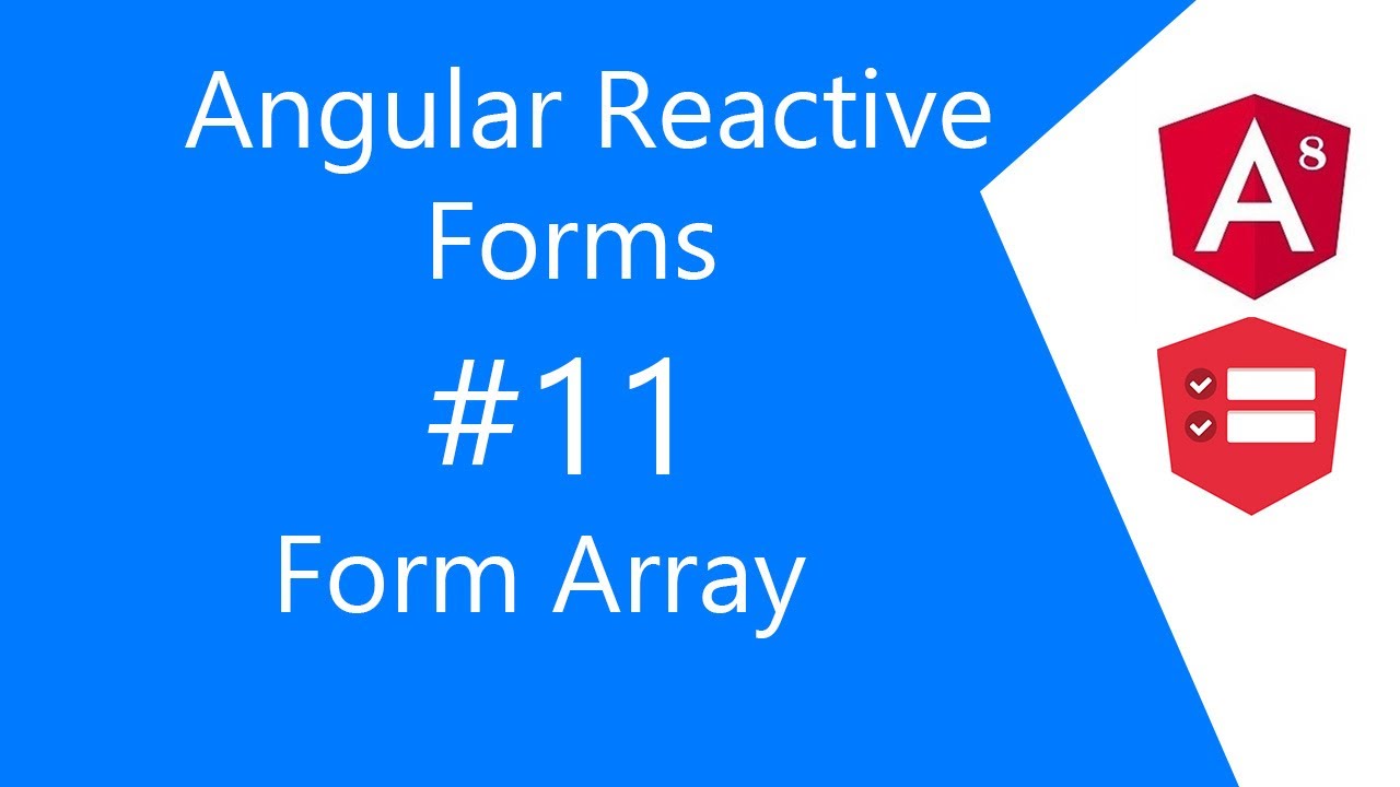 Video 11 | Dynamic controls using form arrays - YouTube