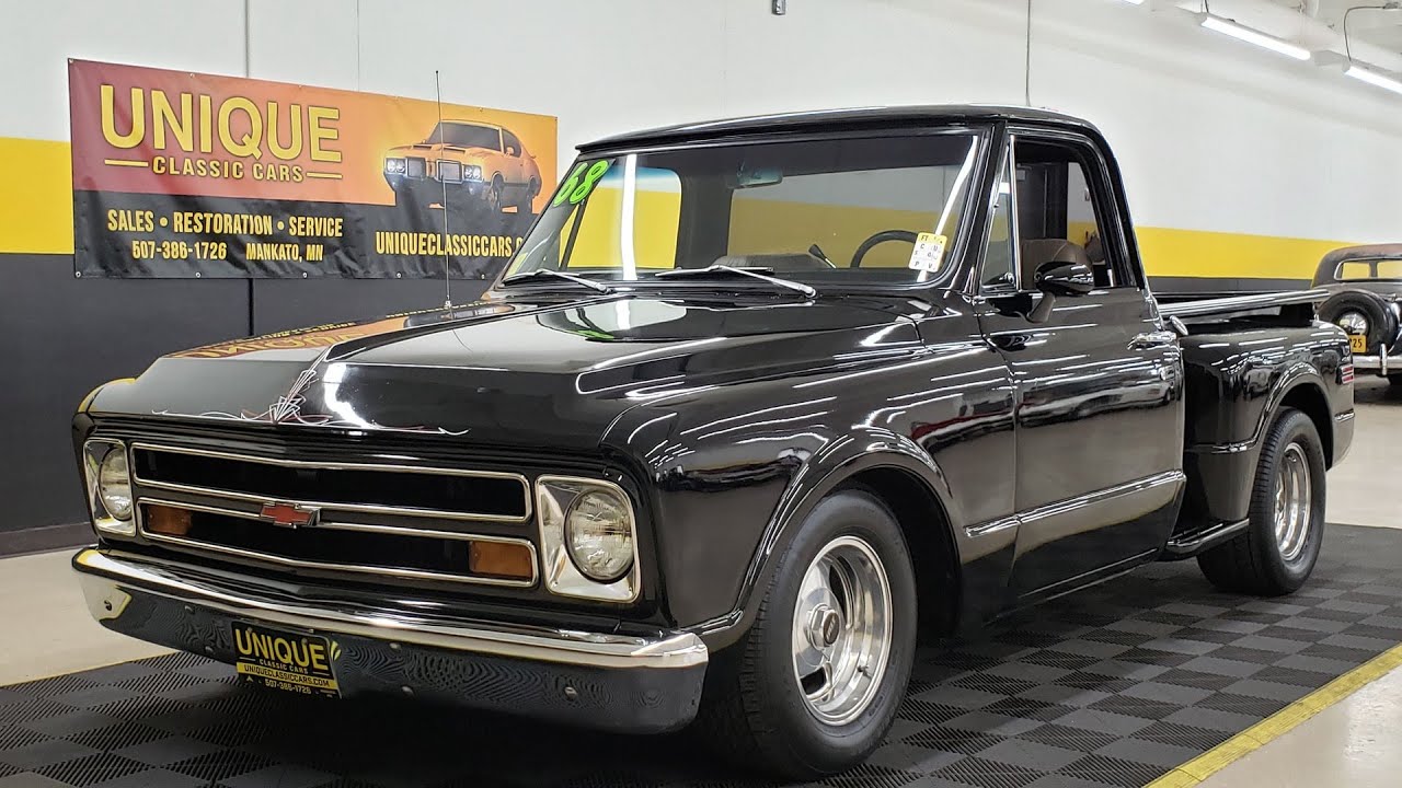 1968 Chevrolet C10 Stepside | For Sale - $32,900 - YouTube