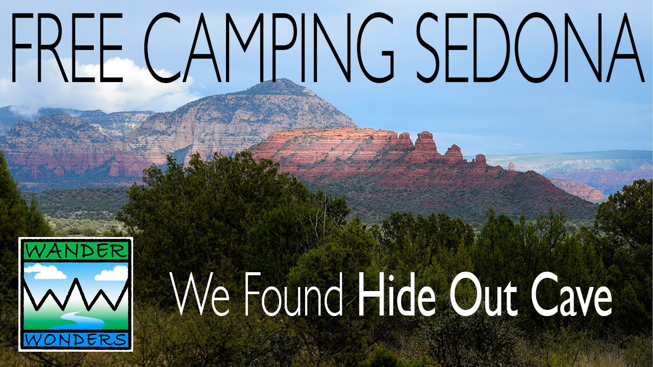 Sedona, Arizona Has Fantastic Free Camping on Forest Road 525. Hike ...
