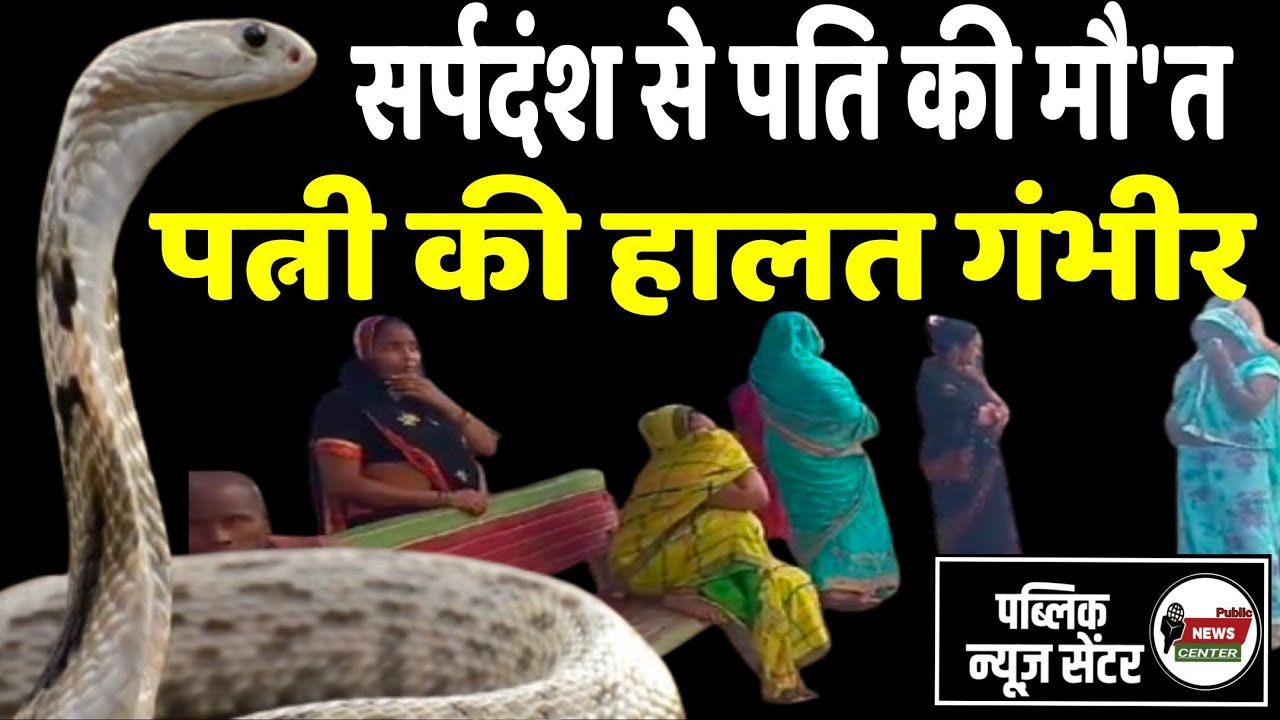 people getting bit by snake | पति पत्नी को सांप ने काटा, पति की मौ'त # ...