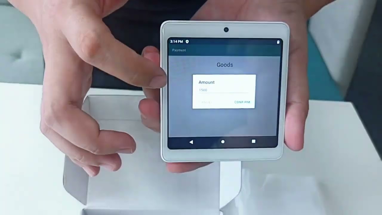 Kozen P12 The latest smart Android mPOS - YouTube