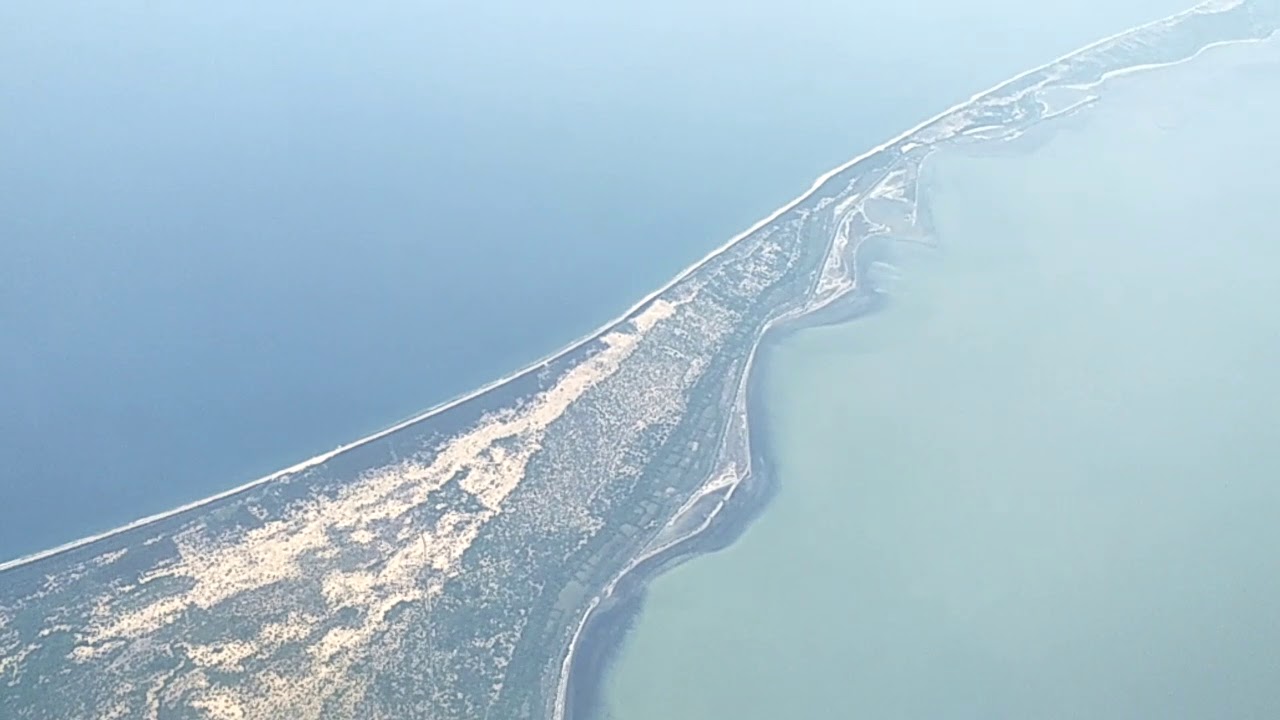 Aerial view of Pulicat Lake - YouTube