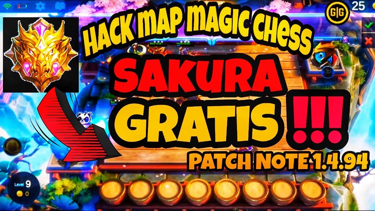 GRATIS MAP MAGIC CHESS || MAP MAGIC CHESS MOBILE LEGENDS PATCH NOTE 1.4 ...