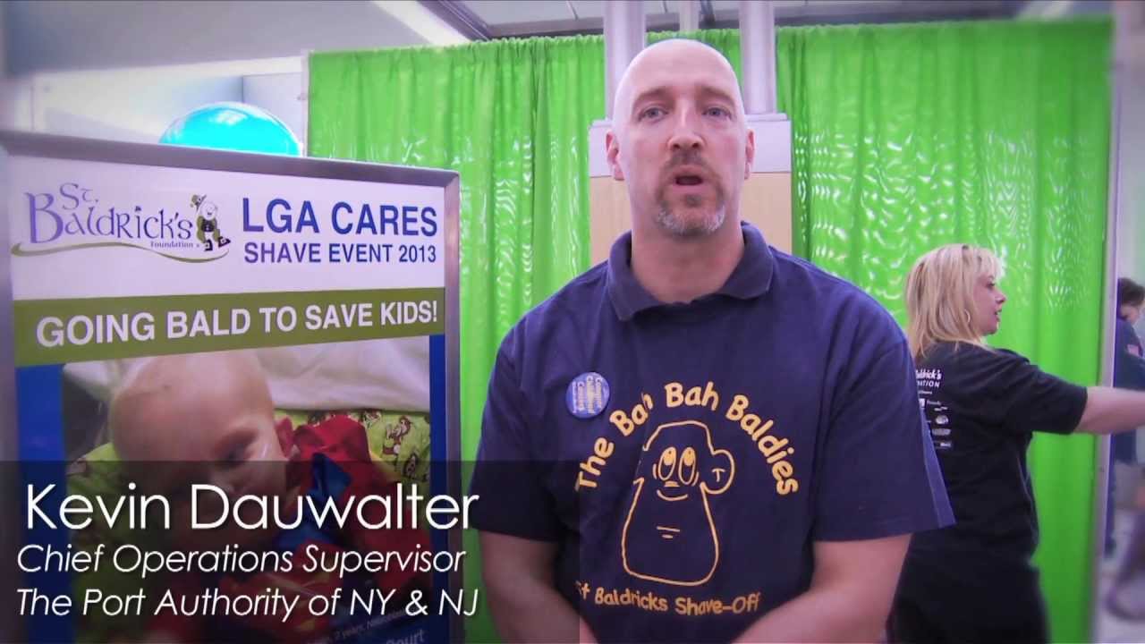 LGA Cares St.Baldrick's Shave Event 2013 - YouTube