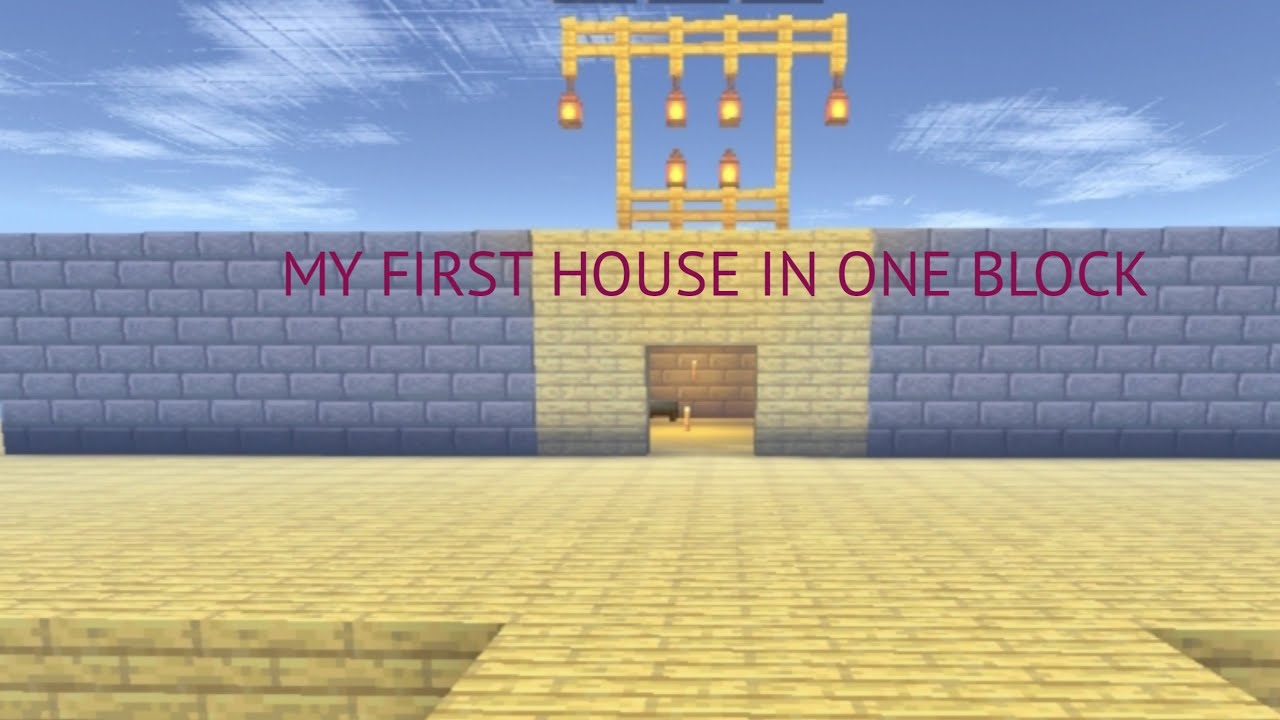 I BUILD MODERN HOUSE IN ONE BLOCK # 2 - YouTube