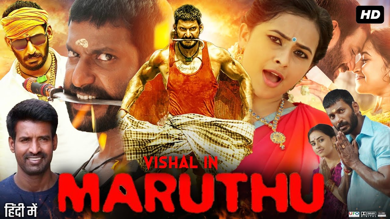 Maruthu Full Movie In Hindi Dubbed | Vishal | Sri Divya | Aruldoss ...
