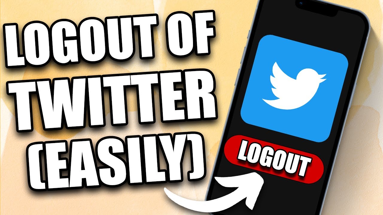 How to Logout of Twitter App in 2024 (NEW UPDATE) - YouTube