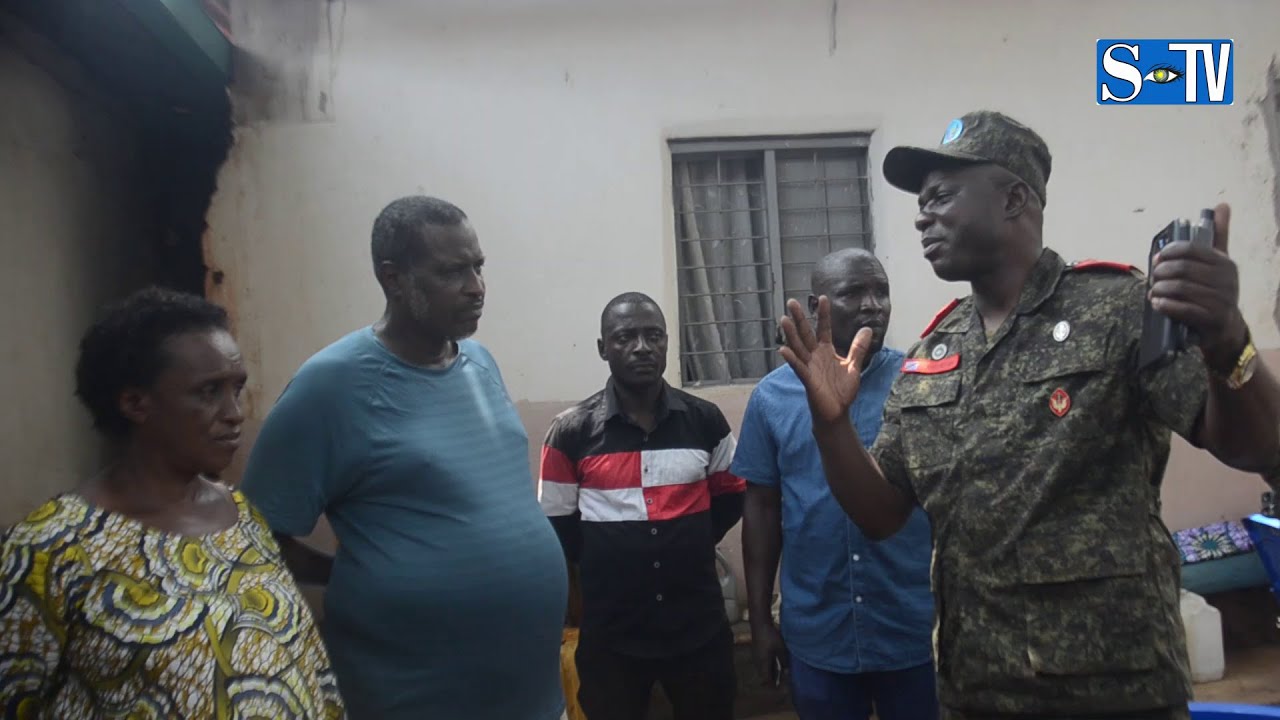 Le Général Fabien Dunia visite les familles victimes après replis du ...