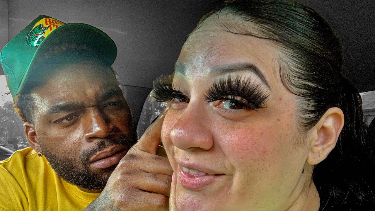 Wearing MASSIVE Lashes In Public To See How My Husband Reacts ...