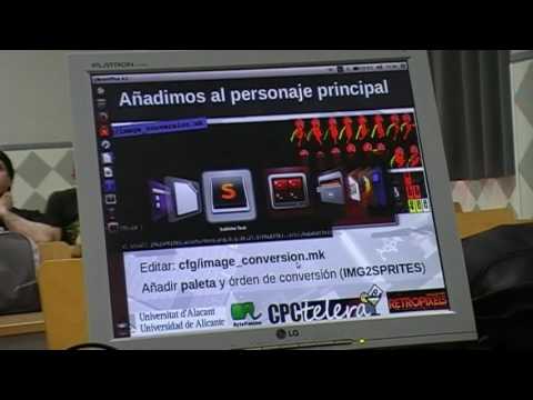 RETROPIXEL 2016 - Conferencia CPCTELERA entre amigos: Creando un juego de Amstrad como cloenda
