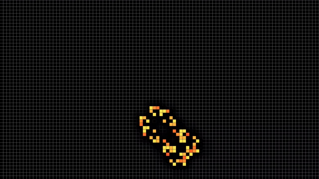 Conway's Game of Life - Big Glider - YouTube