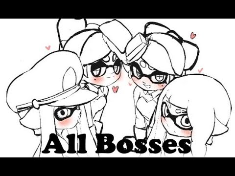 Inkling Heroes vs Tentacle – All Bosses +True Ending(Hard Mode)