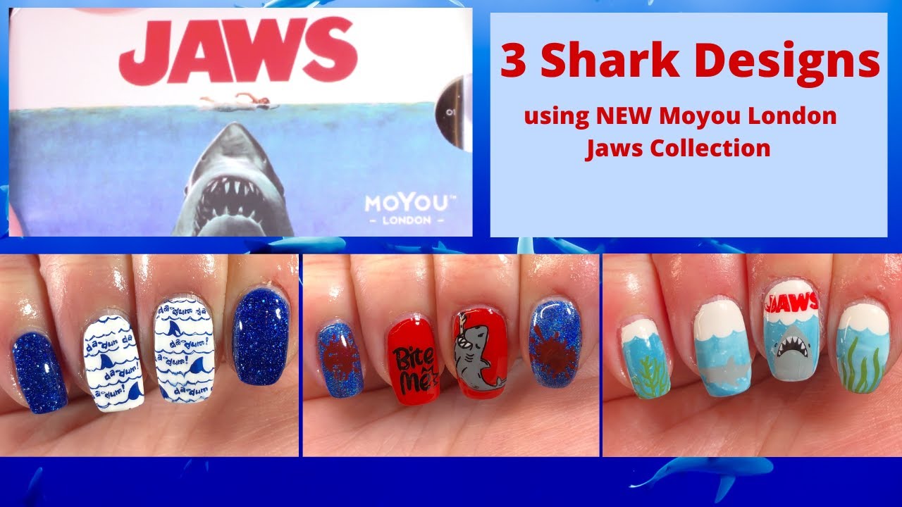 3 Shark Designs | NEW Moyou London Jaws Collection - YouTube