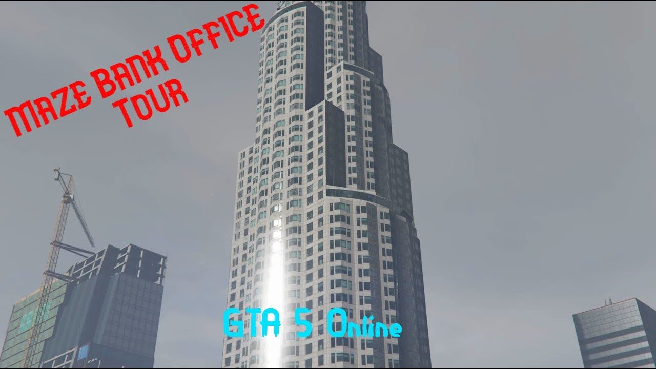 Maze Bank Office Tour - GTA V - YouTube