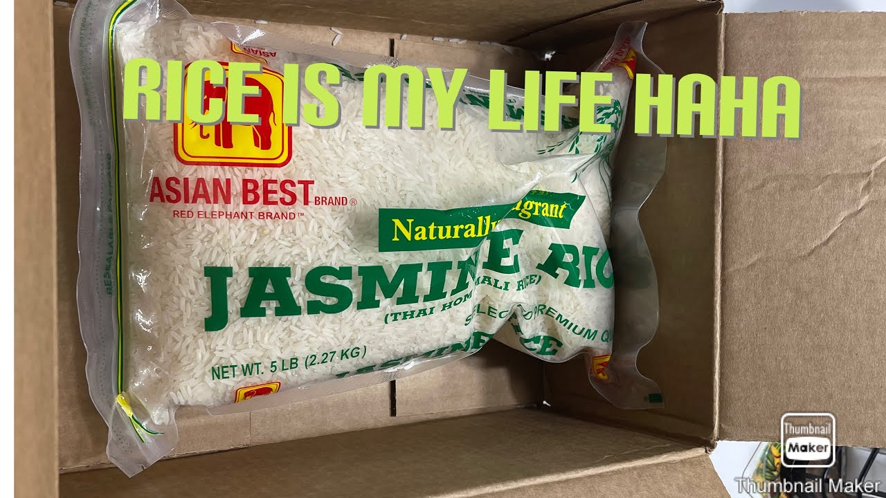 Unboxing Jasmine rice from Amazon hahahahah - YouTube