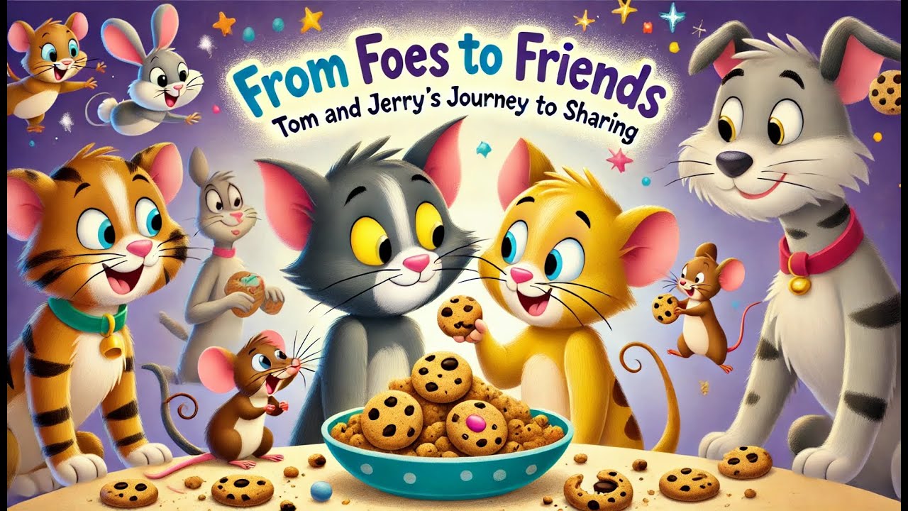 Kids: From Foes to Friends: Tom and Jerry's Journey to Sharing - YouTube
