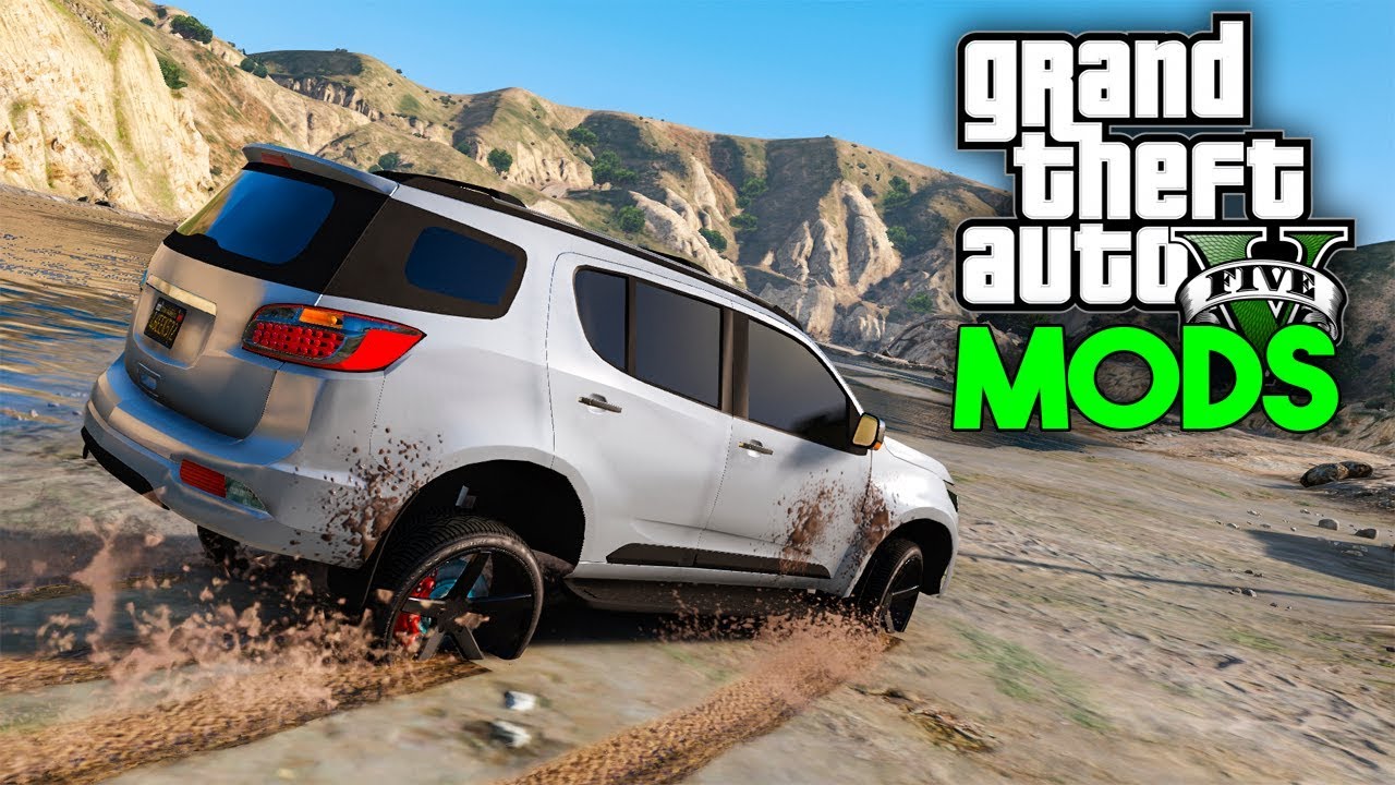 GTA V MOD - Rally com a Chevrolet Trailblazer 2017 - YouTube