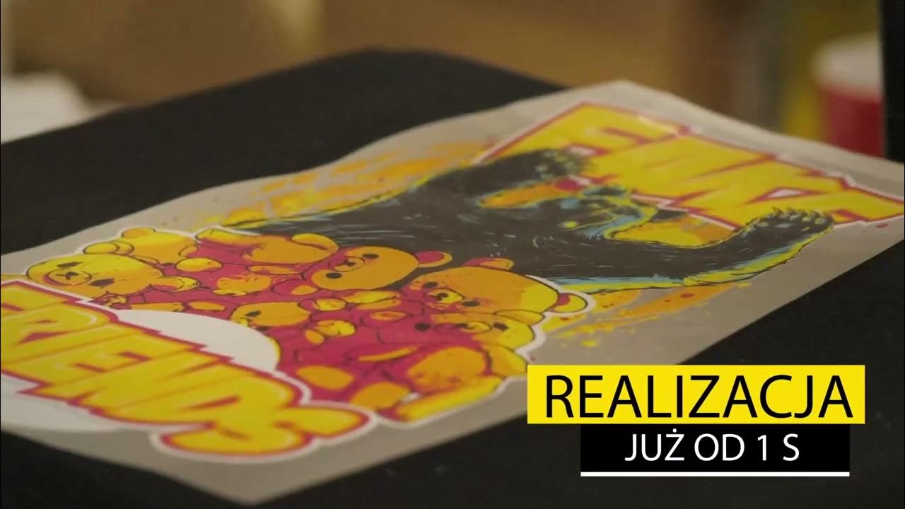 Nadruki na odzieży i tekstyliach metodą DTF. Nadruk w pełnym kolorze już o 1 sztuki. - YouTube