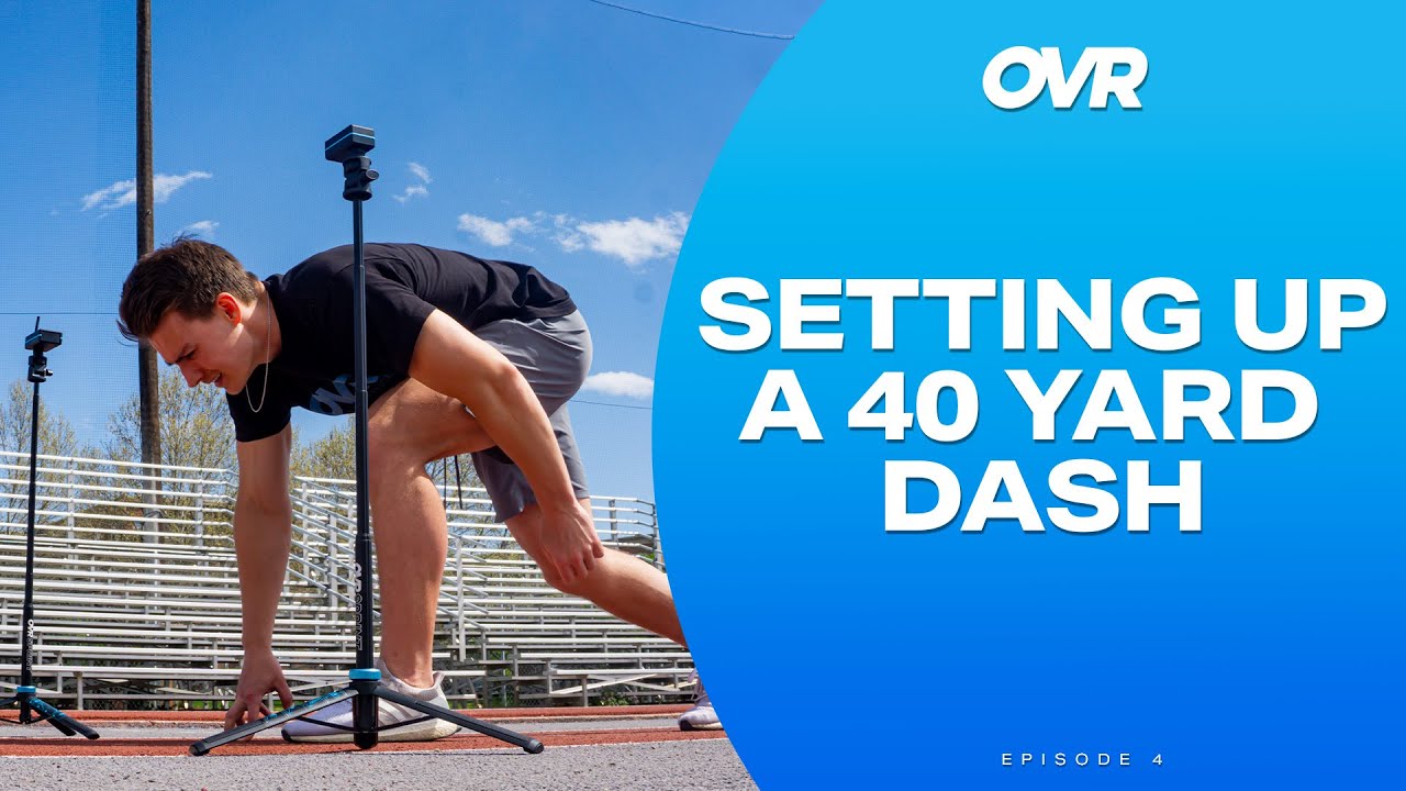 Setting up a 40 Yard Dash | OVR Sprint Demo #4 - YouTube