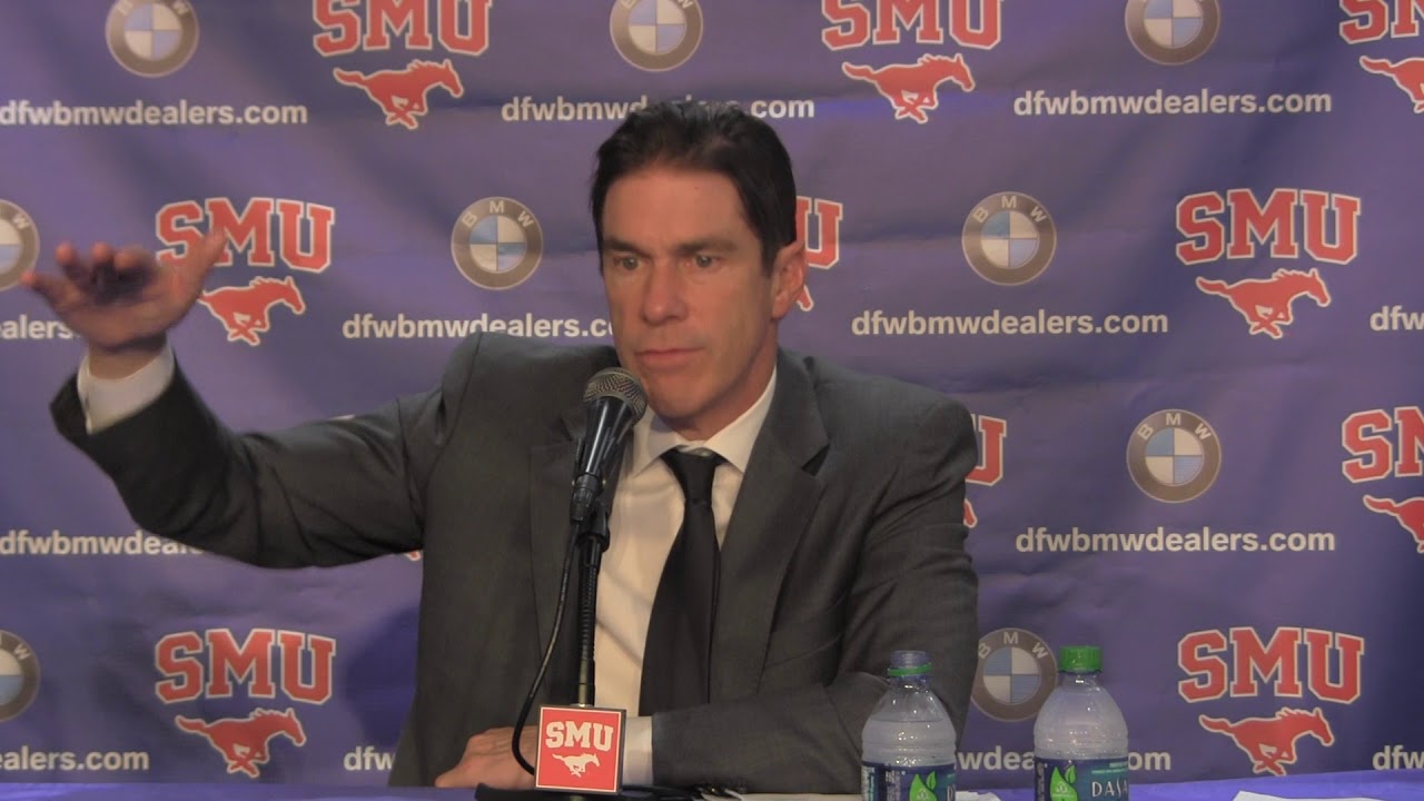 Nov. 12, 2017: SMU 83, ULM 65 - Head Coach Tim Jankovich Postgame - YouTube