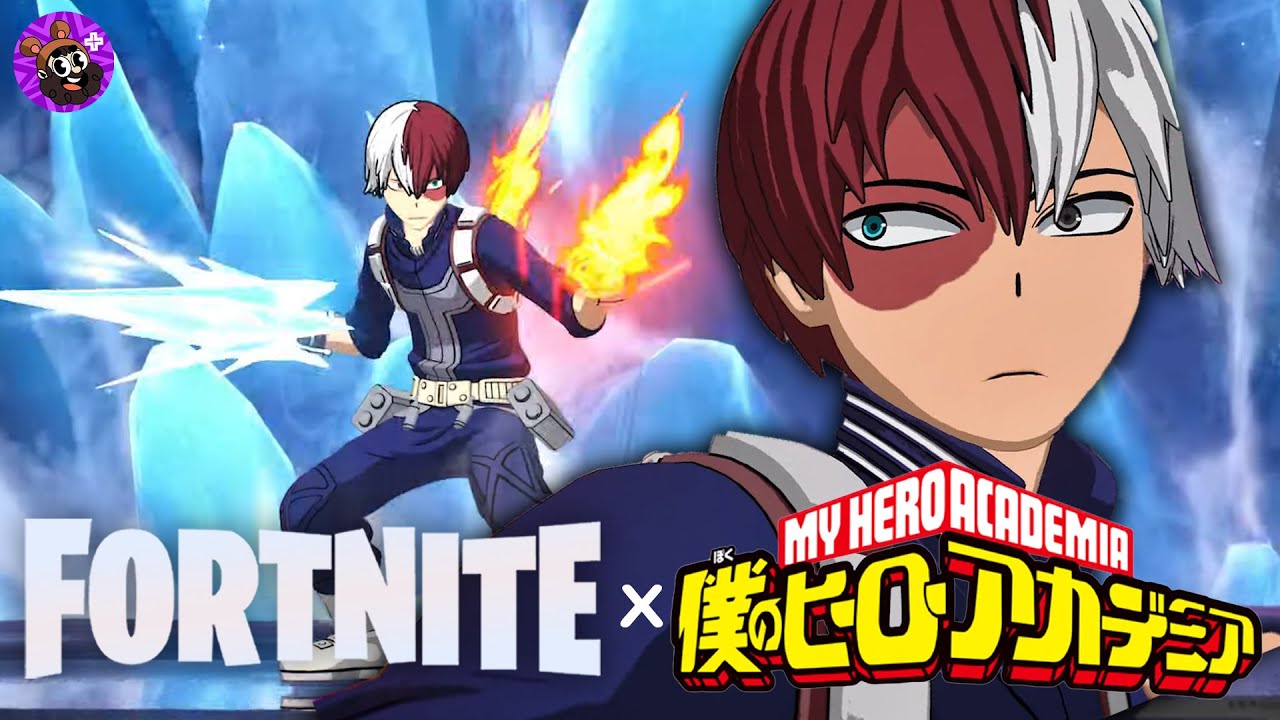 TODOROKI Y EL MEJOR PACK DE MY HERO ACADEMIA x FORTNITE [COMBOS] - YouTube