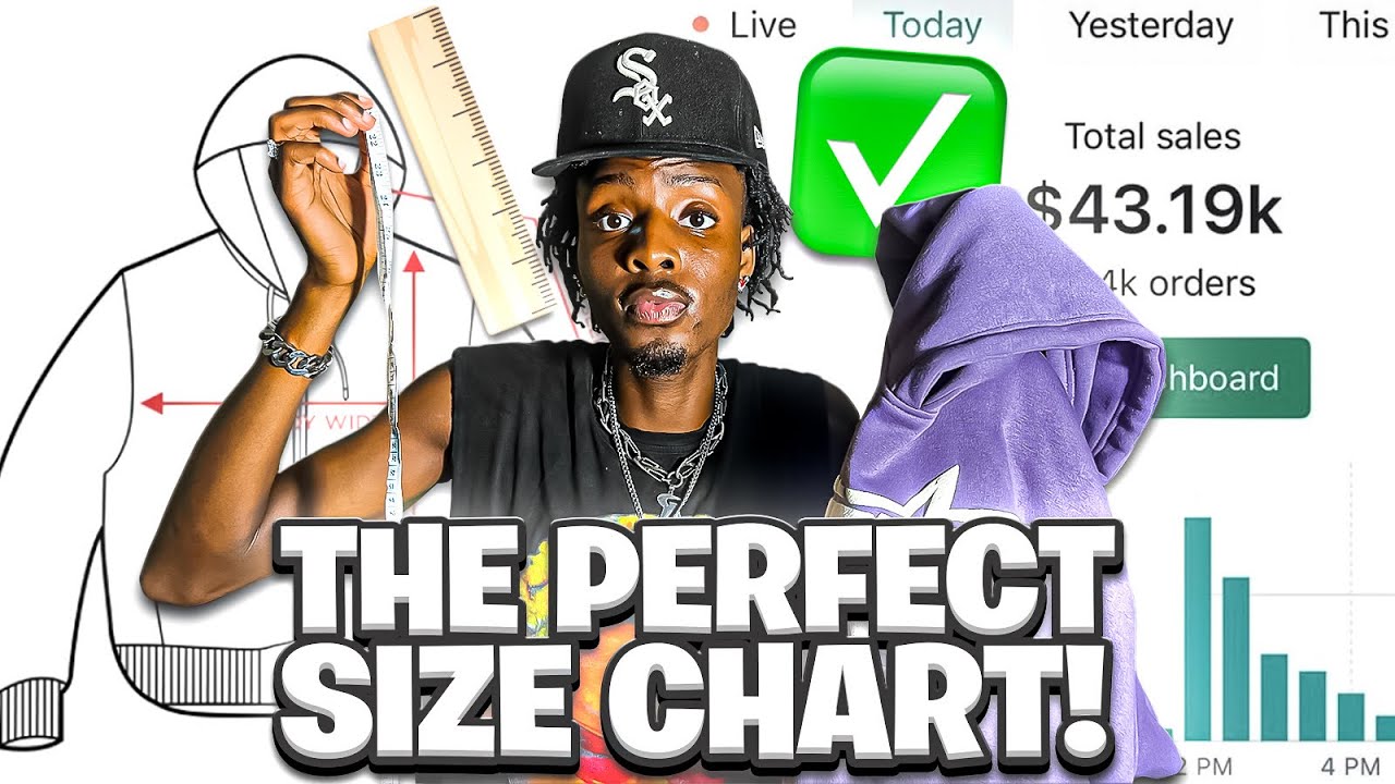 How To Find The Perfect Size Charts For Your CLOTHING BRAND?! - YouTube