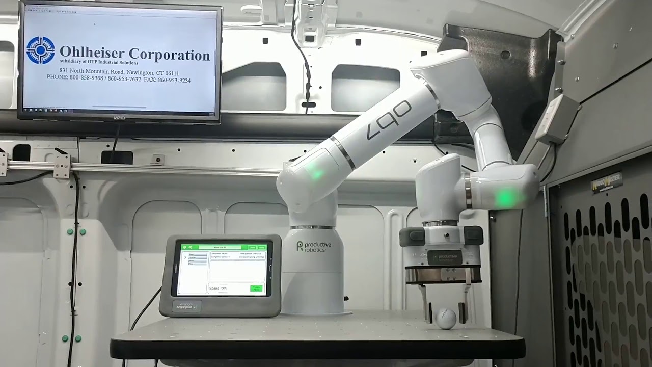 Robot Demo Van - YouTube