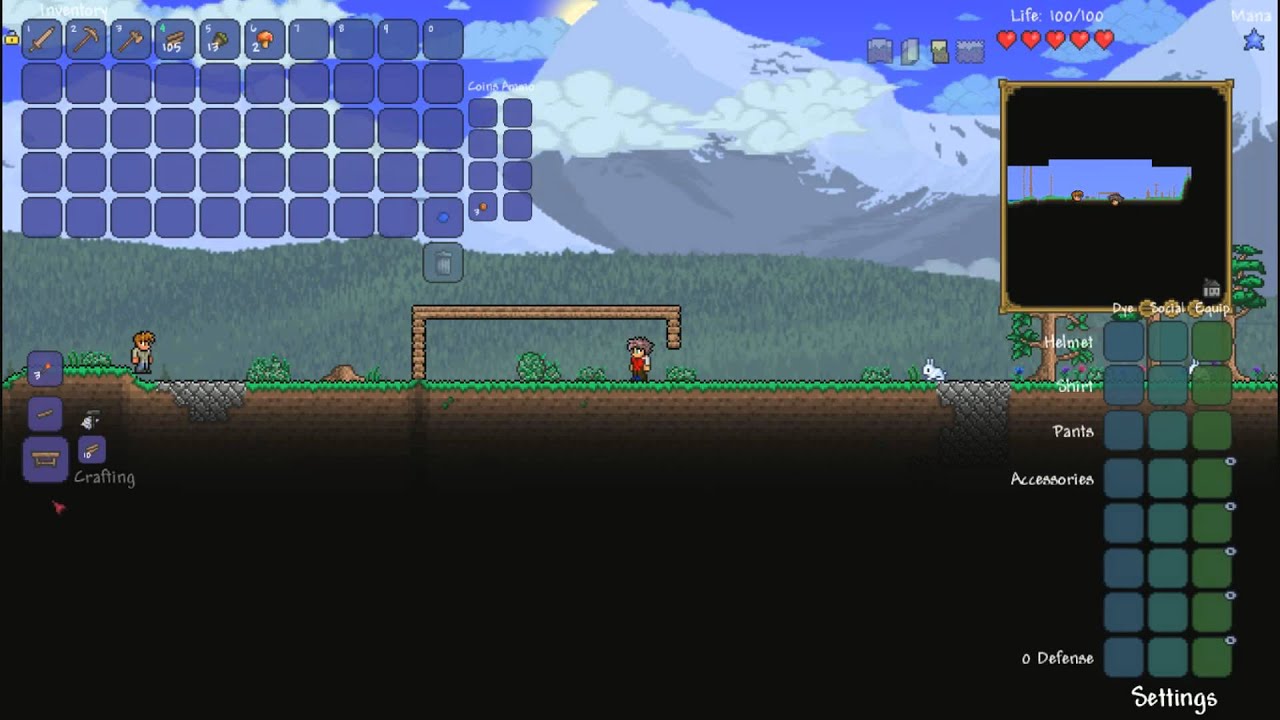 Lets Play Terraria: A New world is born - YouTube